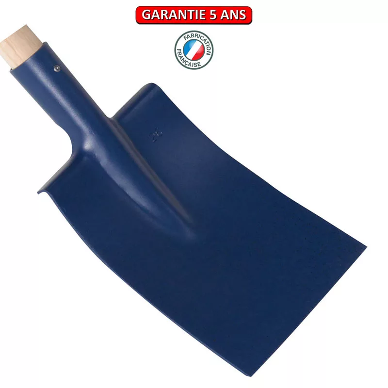 Bêche Nantes. Sans manche. Longueur du fer: 30 cm. Outil à main de ...